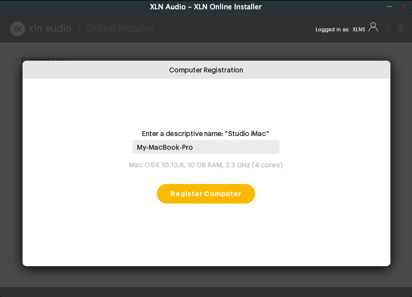 Installation for macOS – XLN Audio Support