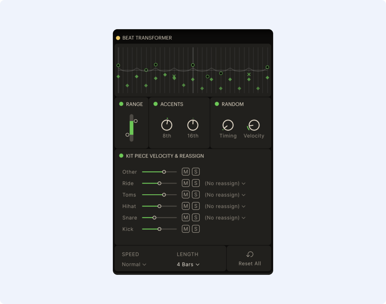 Interface overview - Beats page – XLN Audio Support